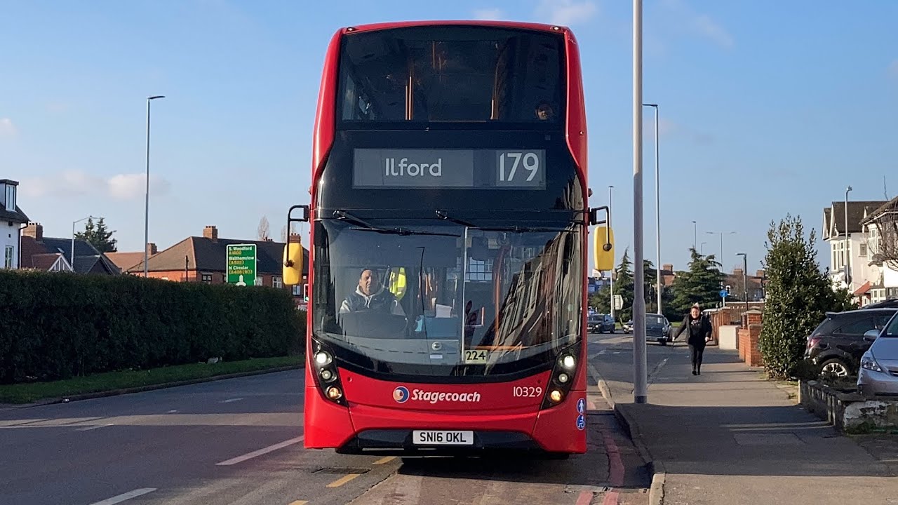 179 to Ilford, Hainault Street (updated ibus) - YouTube