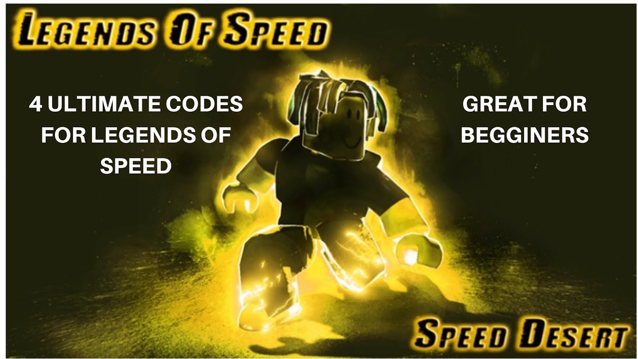 All 4 Insane Codes For Legends Of Speed - YouTube