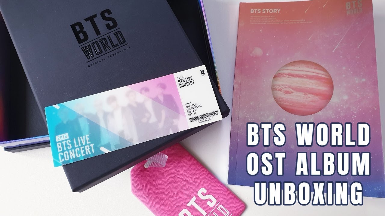[UNBOXING] BTS WORLD OST Album || 방탄소년단 - YouTube