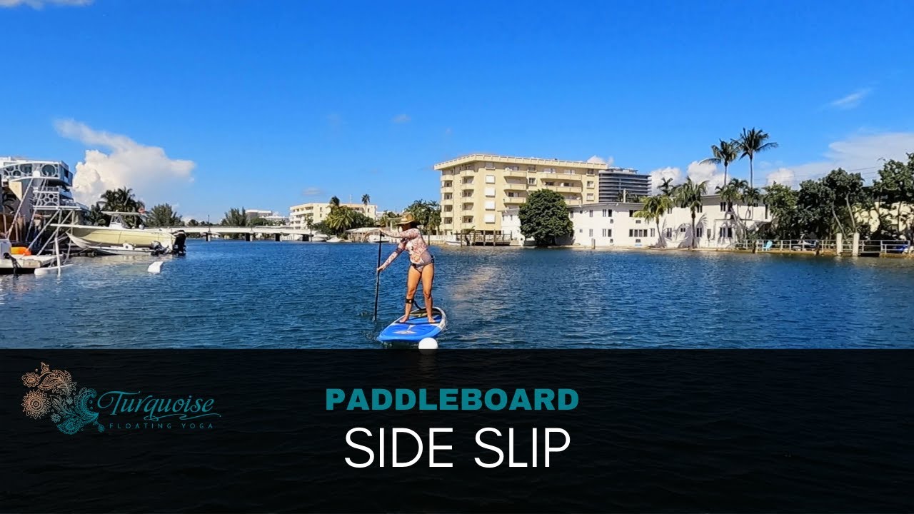 How to do a Slide Slip on a SUP - ACA Level 2 standup paddle board ...