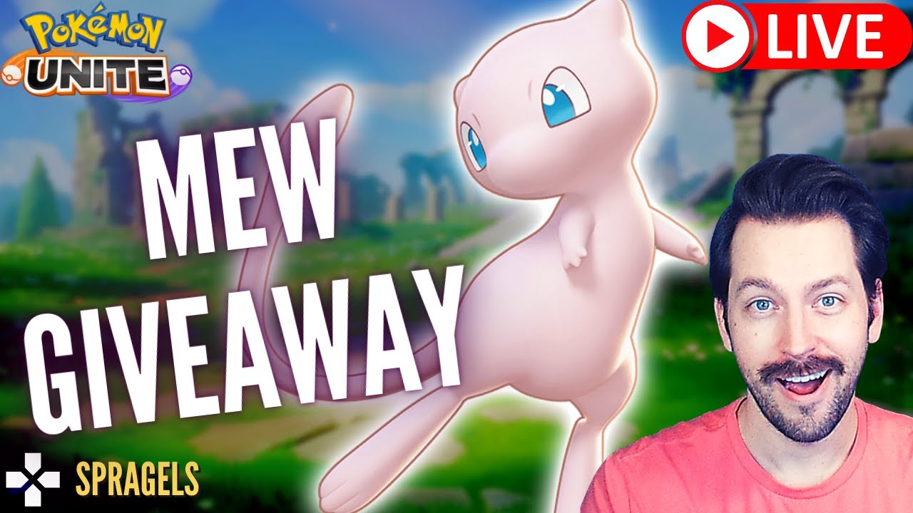 MEW GIVEAWAY!!! spragels Stream - YouTube