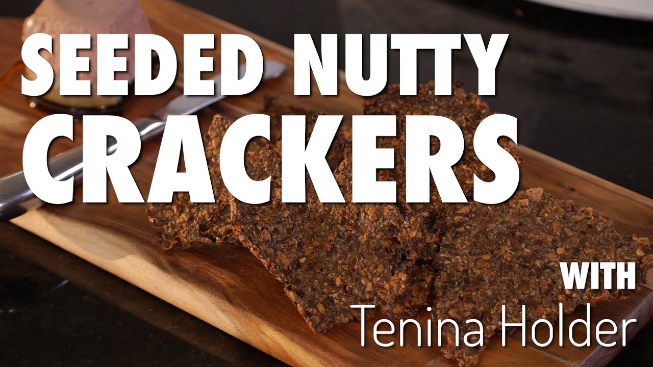Thermoflix - Seeded Nutty Crackers - Guest Host Tenina Holder - YouTube