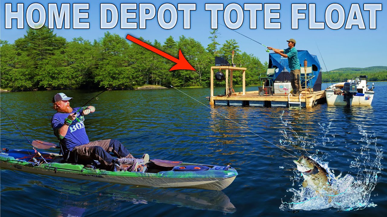 Kayak Fish-Off & Cooking On The Home Depot Tote Float - Day 4 of 7 Day ...