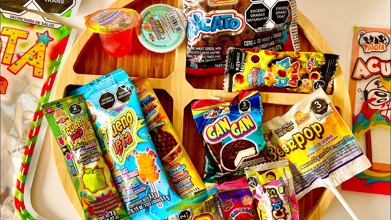 ASMR Candy Opening a bag of candies to see what's inside - YouTube