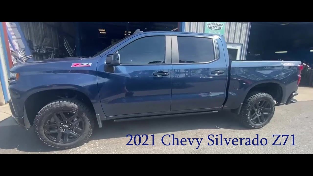 2021 Silverado Z71: Flowmaster Super 44 muffler - YouTube