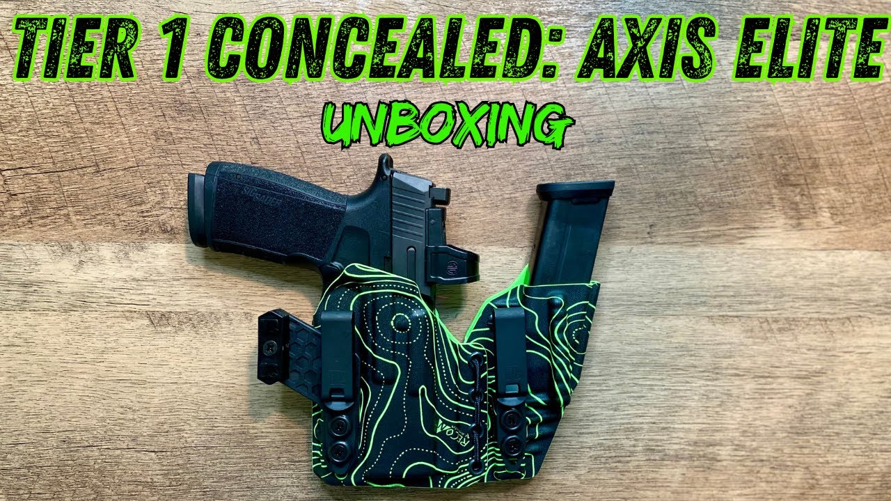 Tier 1 Concealed: Axis Elite Holster Unboxing - YouTube