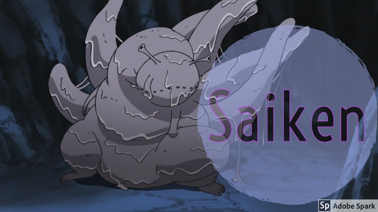 Drawing Saiken (six tails) tail beast - YouTube