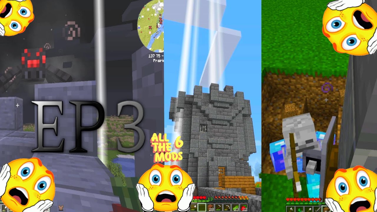 My Minecraft Road with All the Mods 6 - ATM6 - 1.16.5 - Mod-packs ep 3 ...