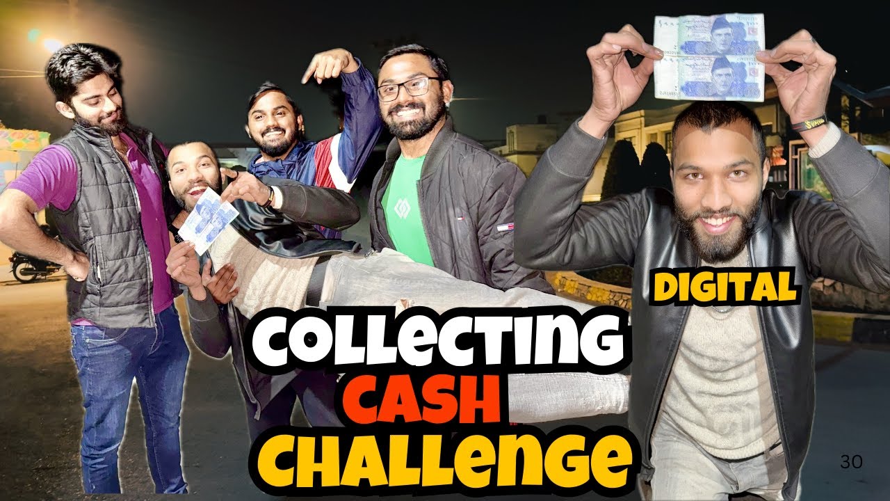 Collecting Cash Challenge || Billa ka Confidence || Strange People ...