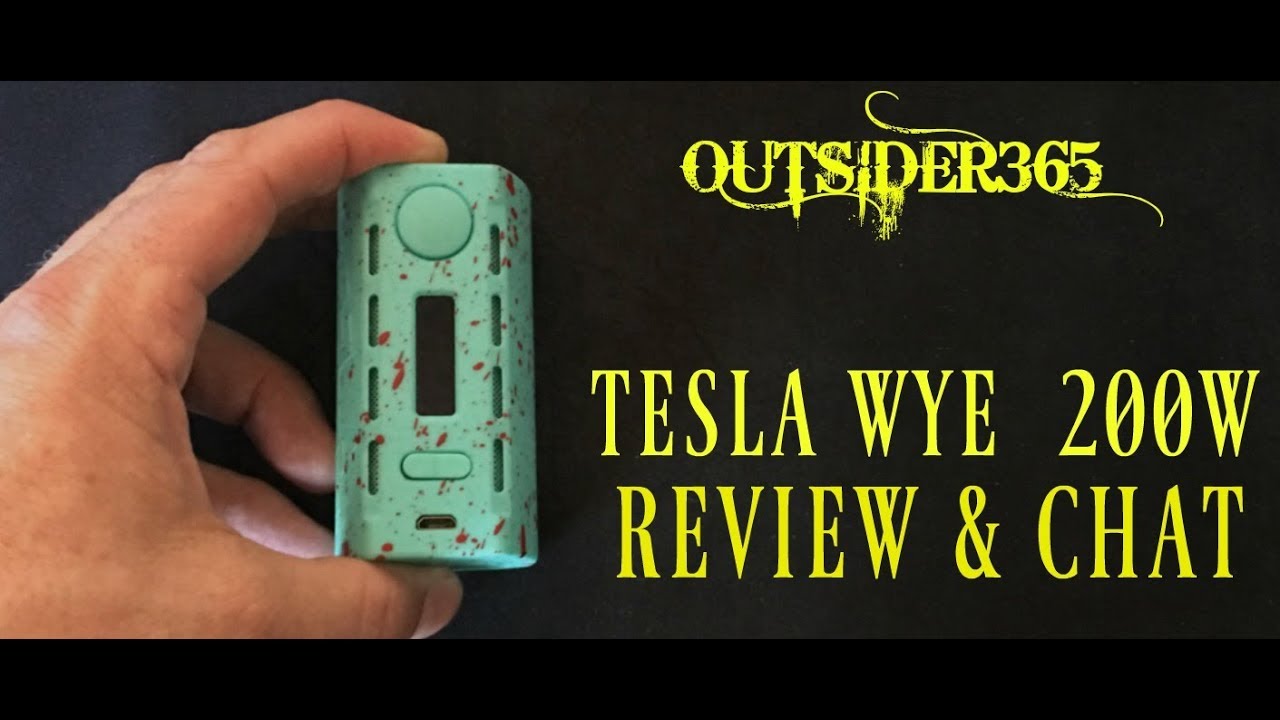TESLA WYE 200W MOD ~ REVIEW - YouTube