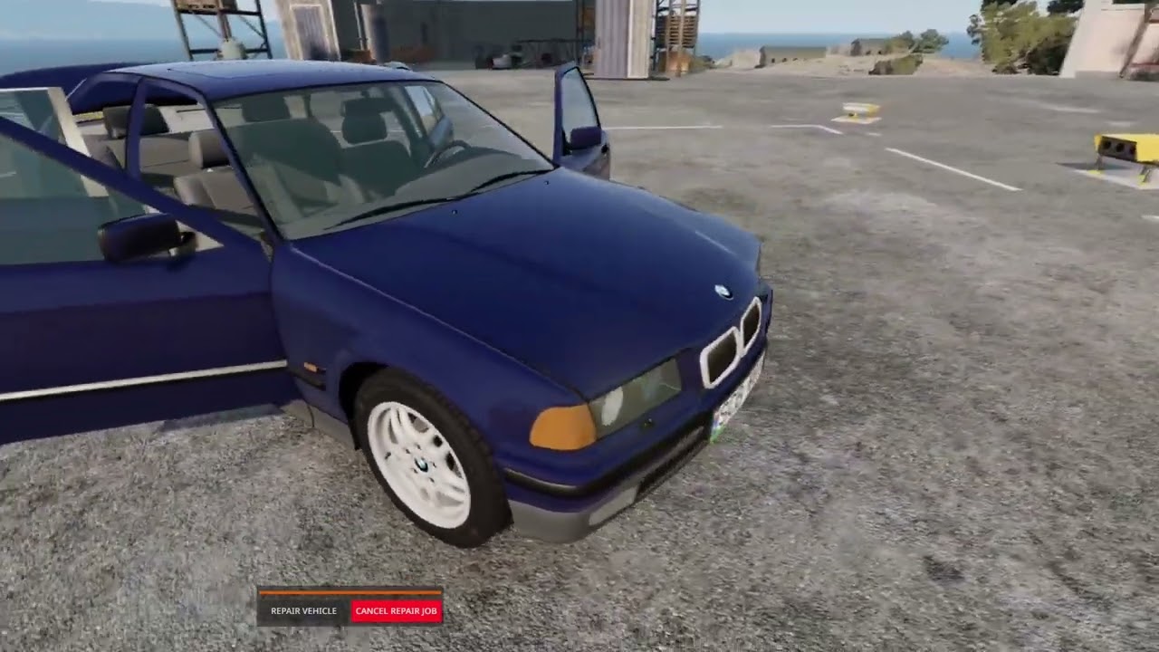 BMW E36 Showcase Openable Doors - YouTube