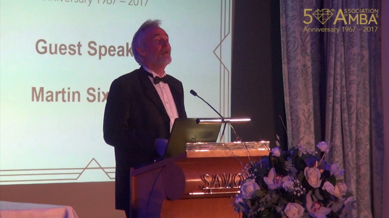 Martin Sixsmith, Author, Journalist and Presenter speaks at the AMBA ...
