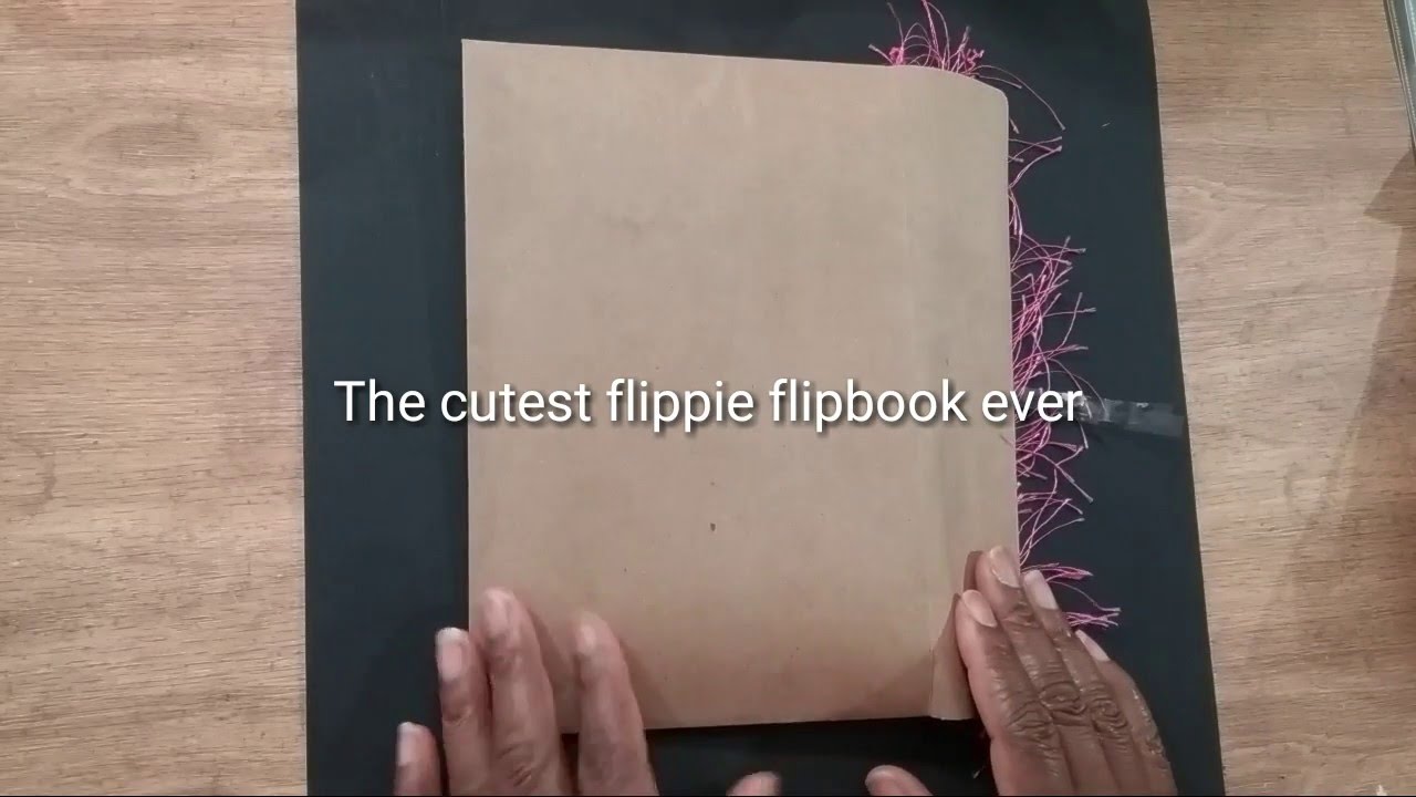 Flip Bag Art: The Cutest Flippie Flip Book/Album - YouTube