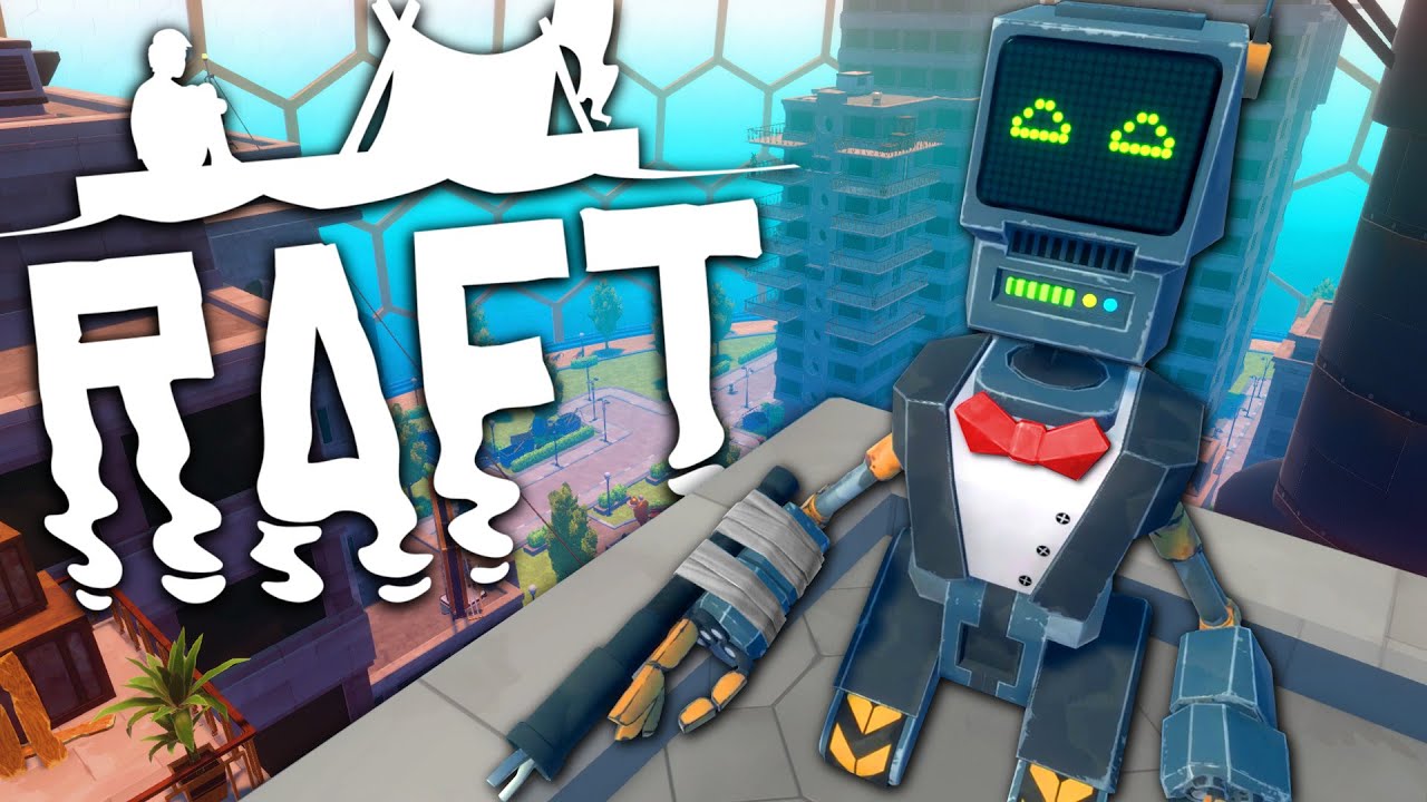 These Robots Watched As Humanity Died - Raft (Chapter 2 Tangaroa) - YouTube