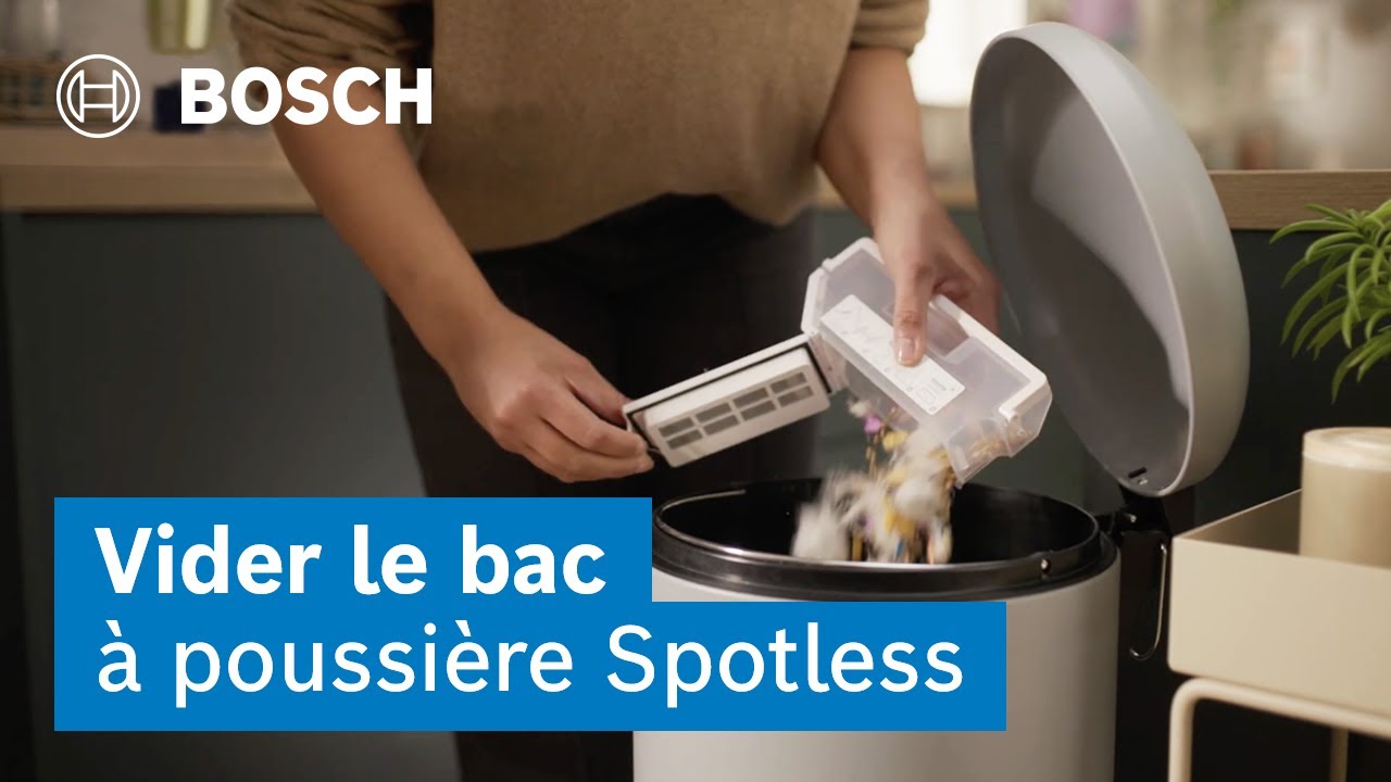 Comment vider le bac à poussière de votre aspirateur robot Spotless ...