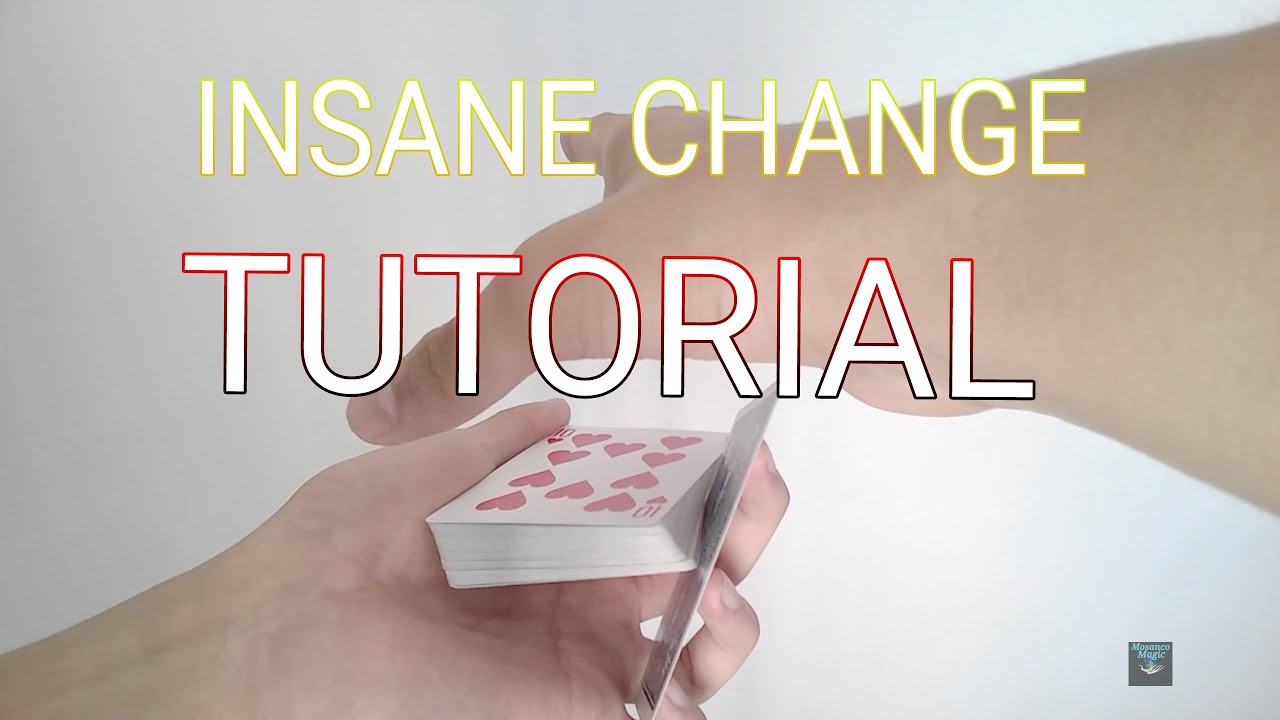 Amazing color change insane - TUTORIAL ! (Cardini change) - YouTube