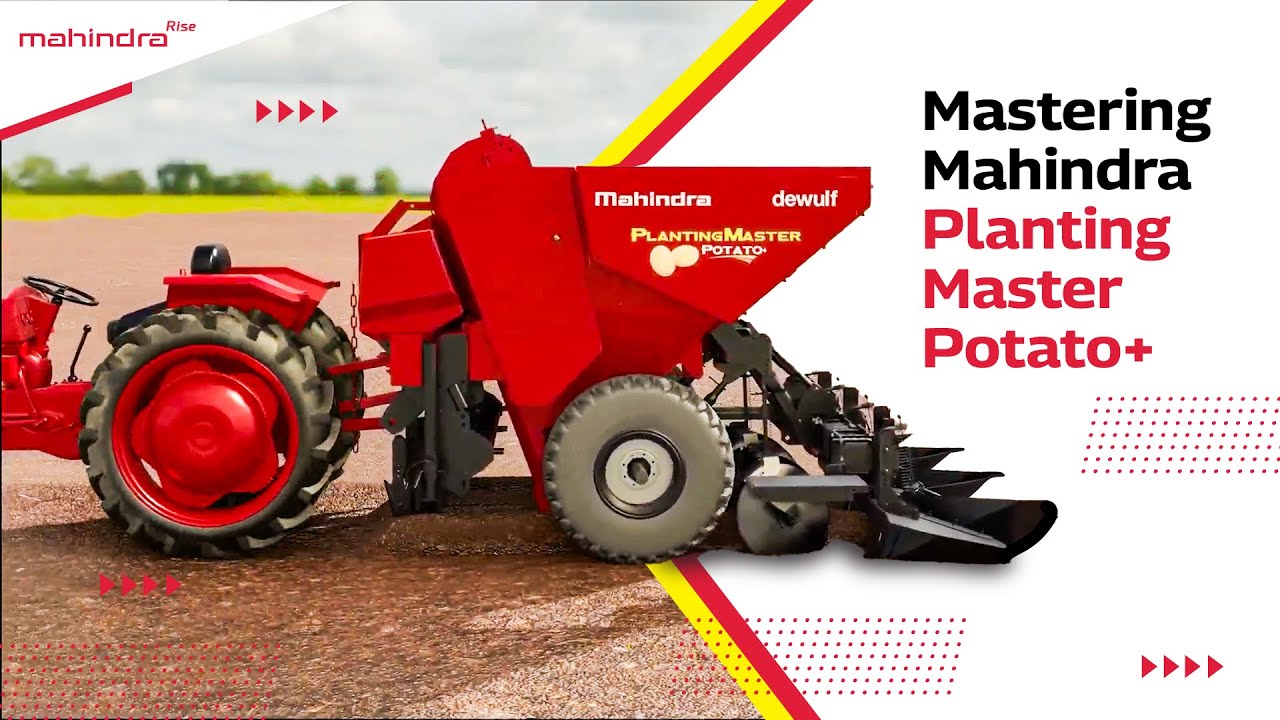 Step by Step Demonstration of Mahindra Planting Master Potato+ - YouTube
