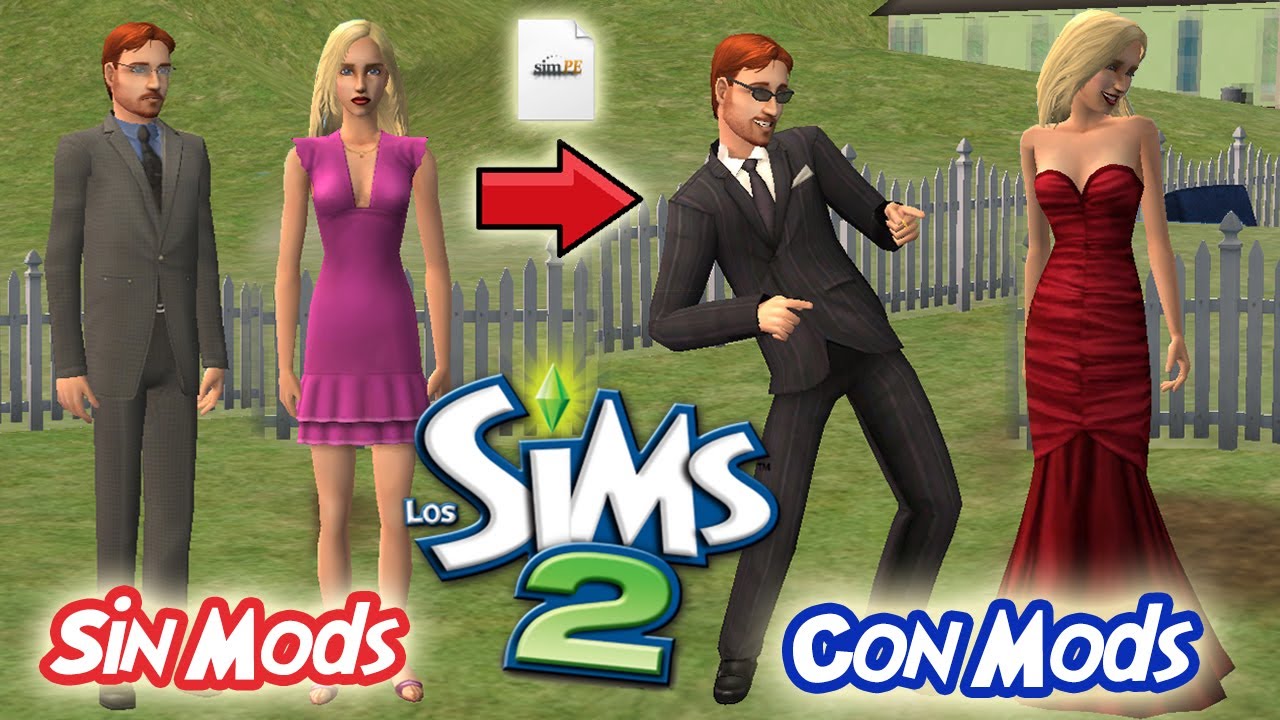 Como instalar Mods a Los Sims 2 - YouTube