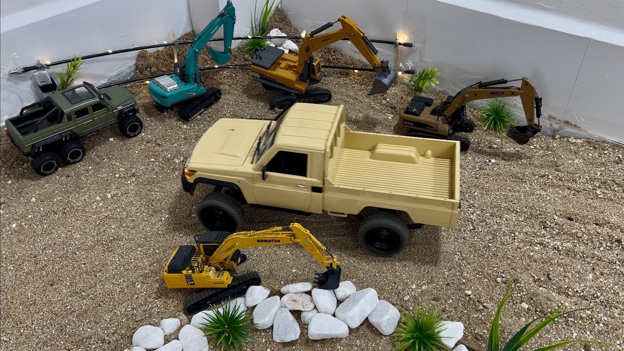 Ultimate RC Off-Road Challenge “Jeep Cherokee vs Land Cruiser 70 vs ...