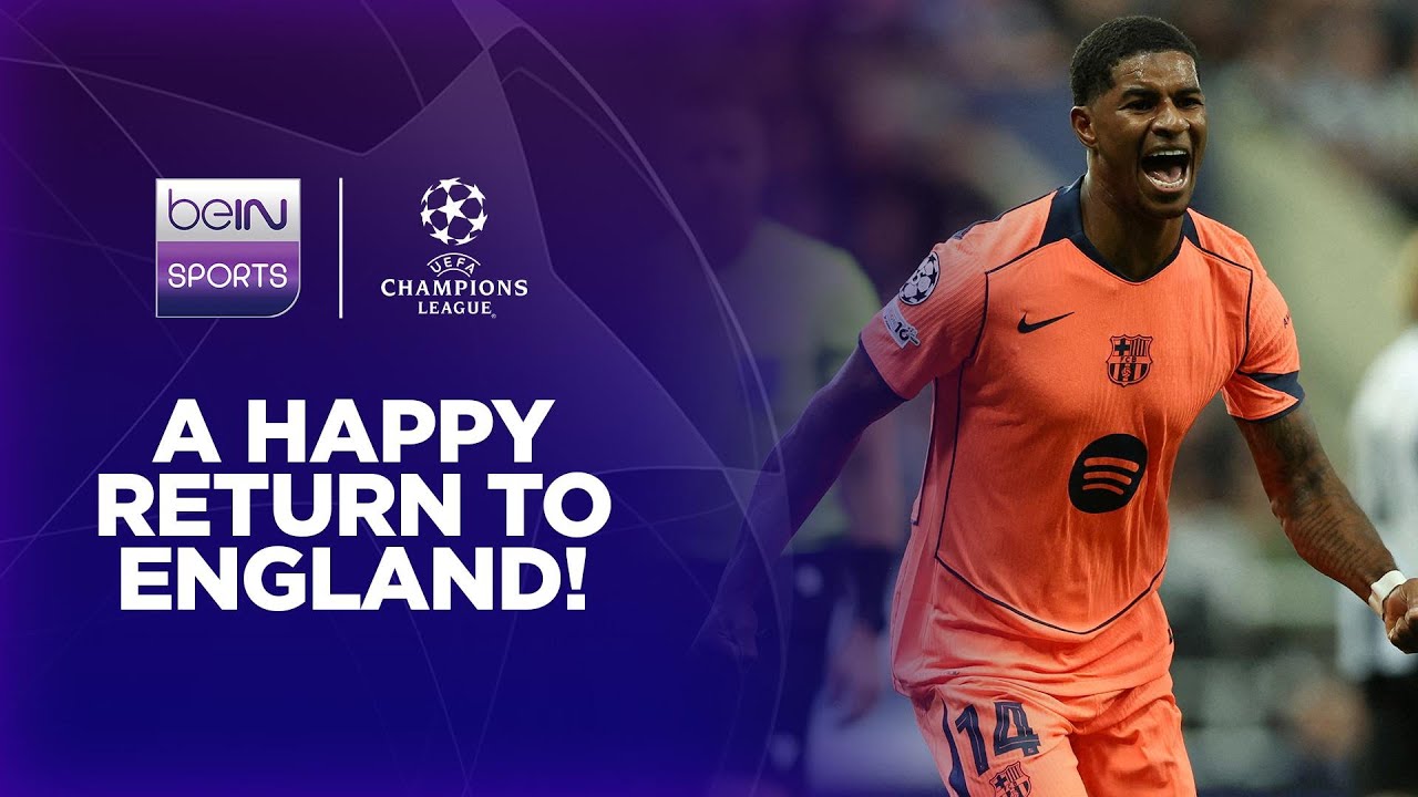 Marcus Rashford's FIRST TWO goals for Barcelona! | UCL 25/26 Moments ...