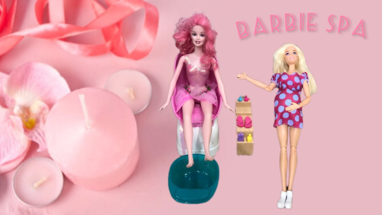 Princess Day Spa! | Girls Get a Tour! | Barbie Spa 🧖‍♀️ #barbie #spa # ...