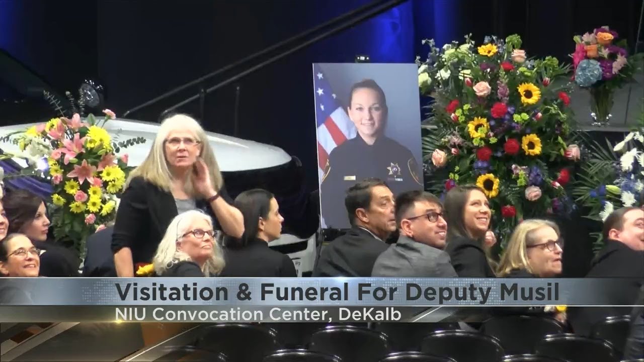 Visitation & Funeral For Deputy Christina Musil - YouTube