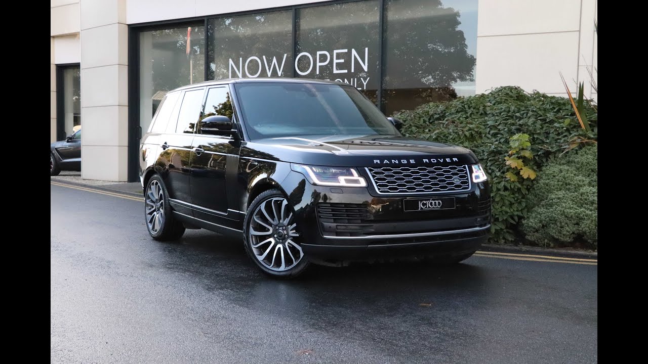 2019 (19) Range Rover Vogue SE in Black - YouTube