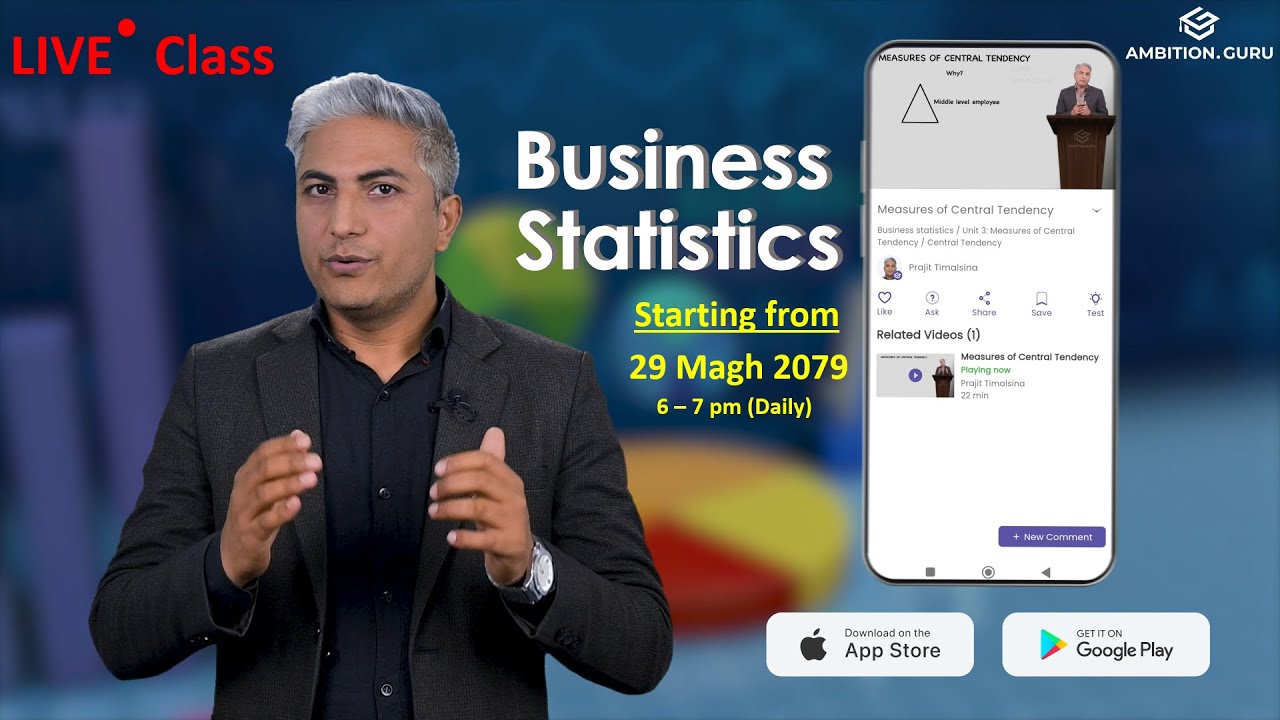 Live Class of Business Statistics - YouTube