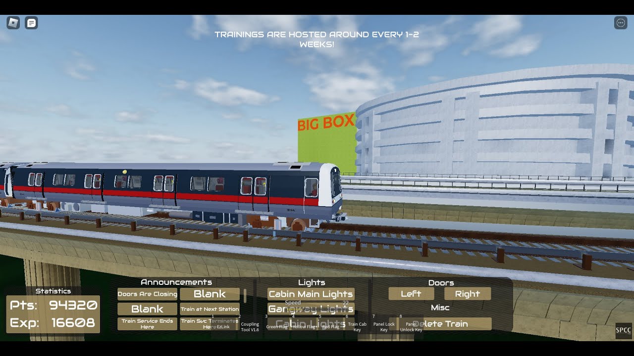 Roblox SPCC NSEWL 2024 | NSL | KHI C151 GTO : Depart at Choa Chu Kang ...