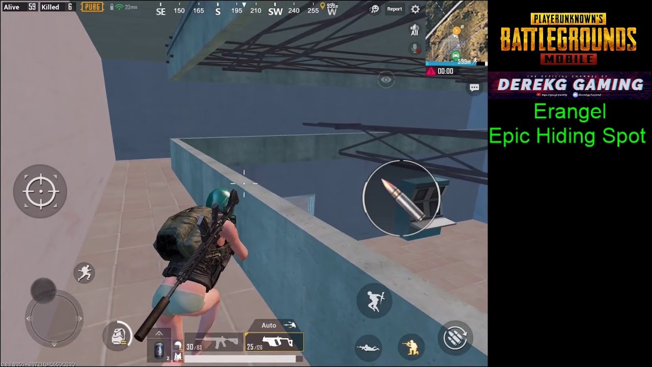 Fun Hidden Location on Erangel Military Base | PUBG Mobile with DerekG ...