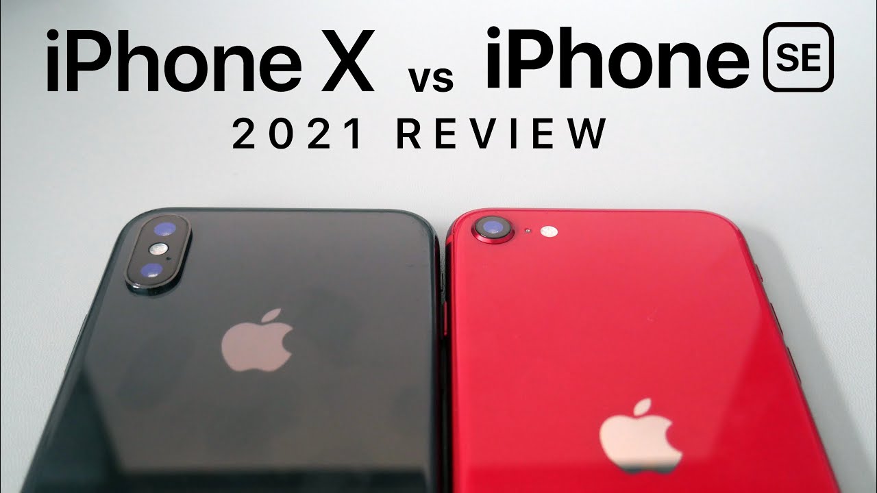iPhone X vs 2020 iPhone SE in 2021: Which is Better Value? (Review ...