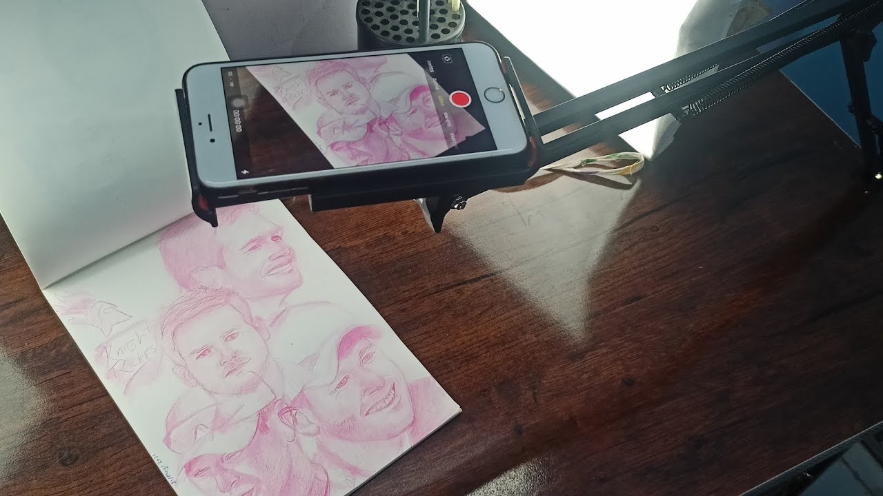 Best over head Camera setup ||How to shoot art video for Youtube ...