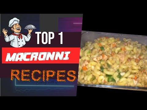 Macronni easy recipe 😋 - YouTube