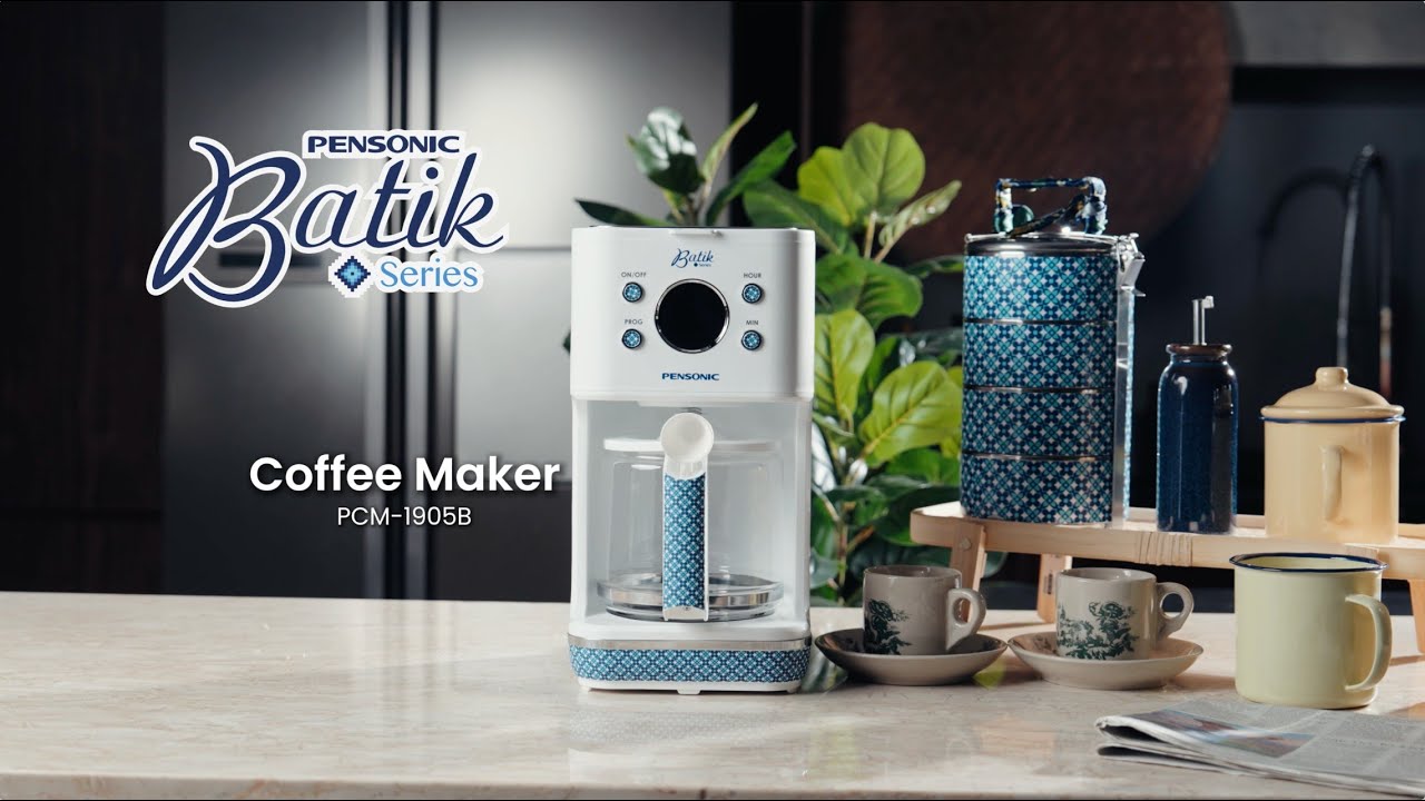 Proudly Malaysian Brand 🇲🇾 | Pensonic Batik Series Coffee Maker | PCM ...