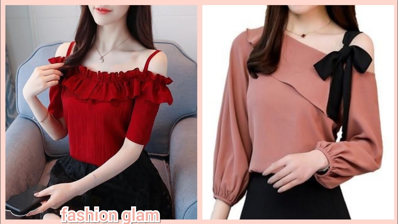 latest style of stylish top and blouses designs - YouTube