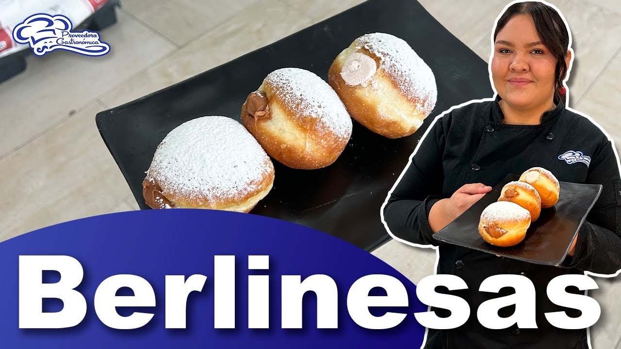 BERLINESAS l DONAS l RECETA BERLINESAS l BERLINESAS RELENAS - YouTube