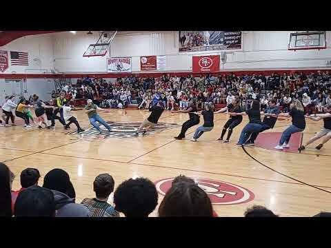 Students vs Teachers (Tug of War) Sante Fe High School