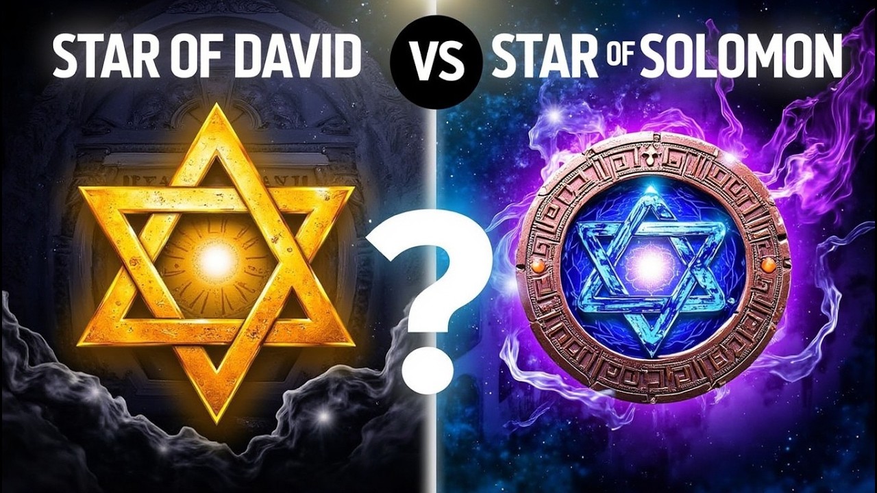 Star of DAVID vs Star of SOLOMON: What’s the REAL Difference? 🎬 - YouTube