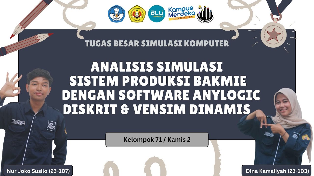 Analisis simulasi sistem produksi bakmie dengan software anylogic diskrit dan vensim dinamis ...