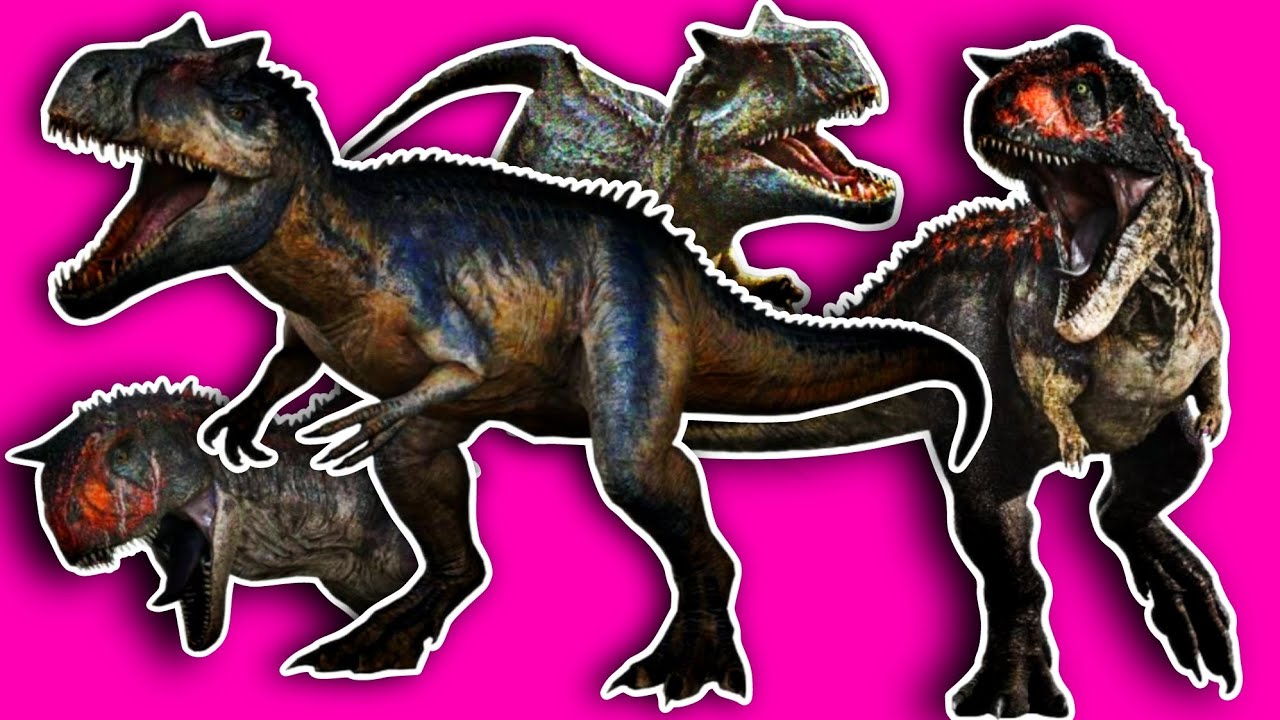 CARNOTAURUS TORO AND ALLOSAURUS JURASSIC WORLD CAMP CRETACEOUS LHUGUELY ...