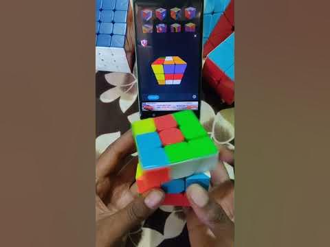 How to make cube in a cube in a cube pattern on the Rubik's cube#shorts - YouTube