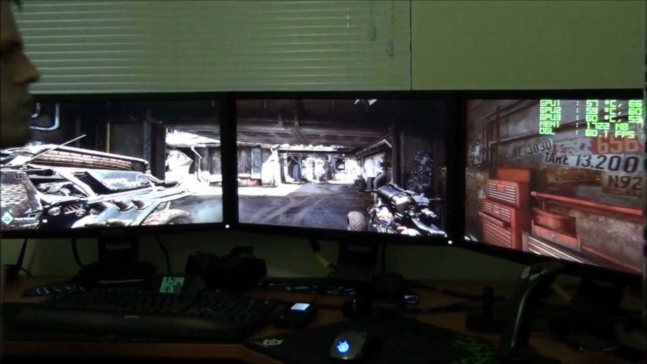 Rage Review & Playthrough Part 1 NVIDIA Surround 5760x1080 - YouTube
