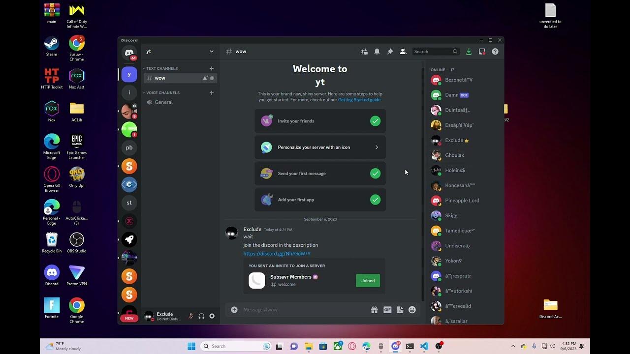 Discord Joiner Bot, Free, Easy Members, Discord Bot - YouTube