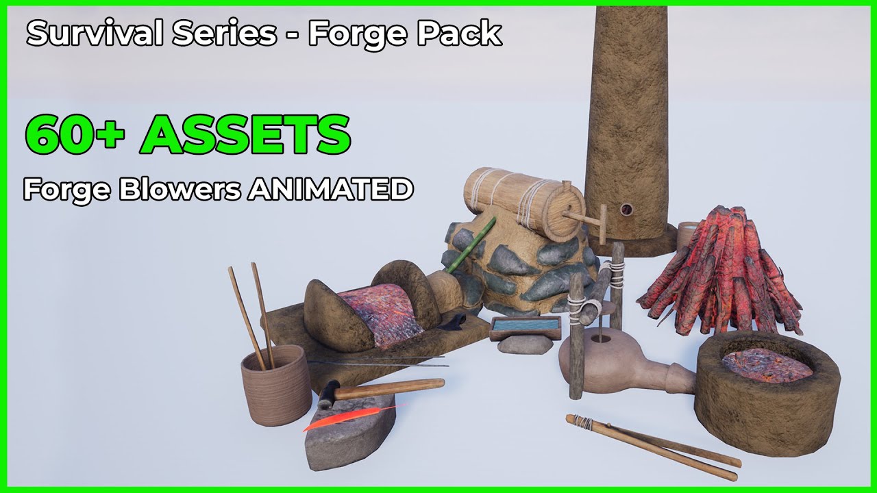 Survival Series - Forge pack Animations - YouTube