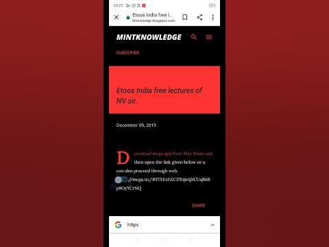 NV sir free lectures!! - YouTube