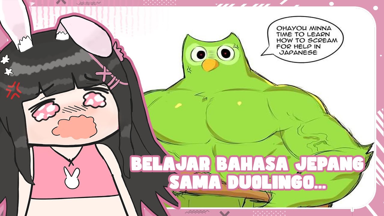 Nyoba belajar bahasa jepang sama burung ijo(˶ᵔ ᵕ ᵔ˶) (Duolingo) | # ...