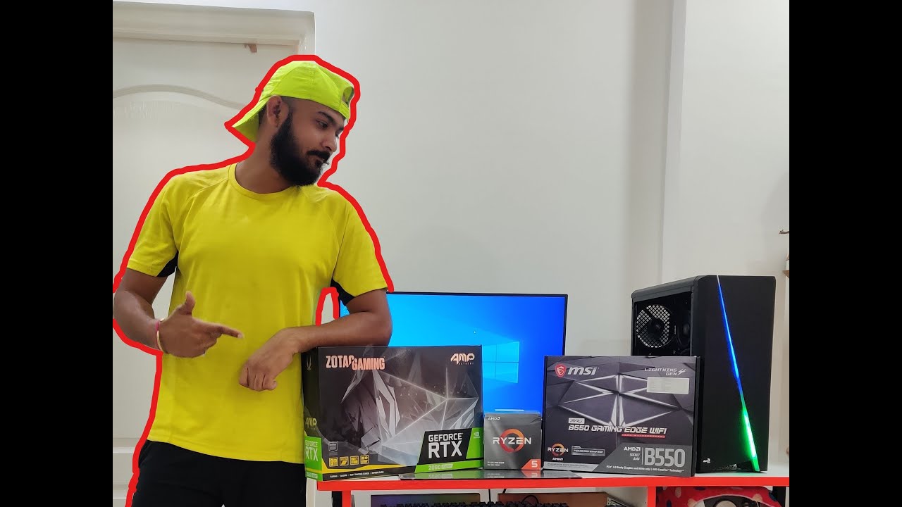 So I finally Built my First Gaming PC worth 1 Lakh - YouTube