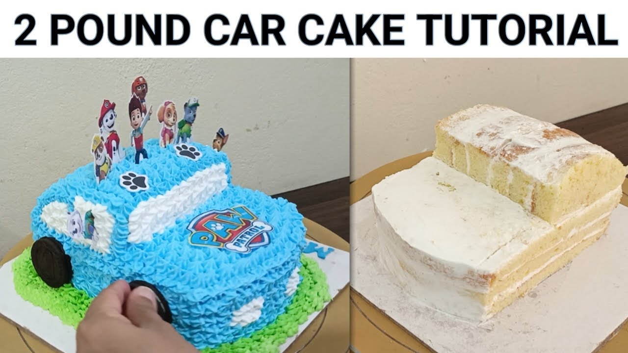 How To Make Car Cake Design | Kids Birthday Special | Car Cake Design ...