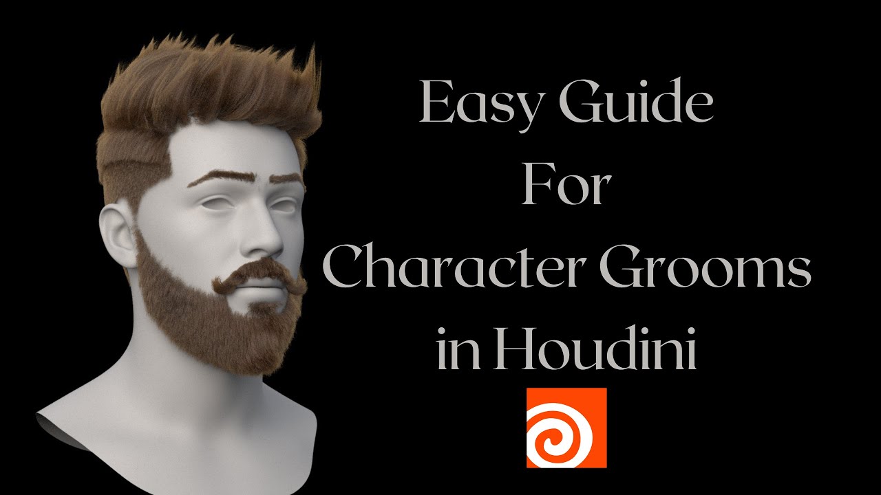 Easy Guide to create a Groom for Characters in Houdini + HIP File - YouTube