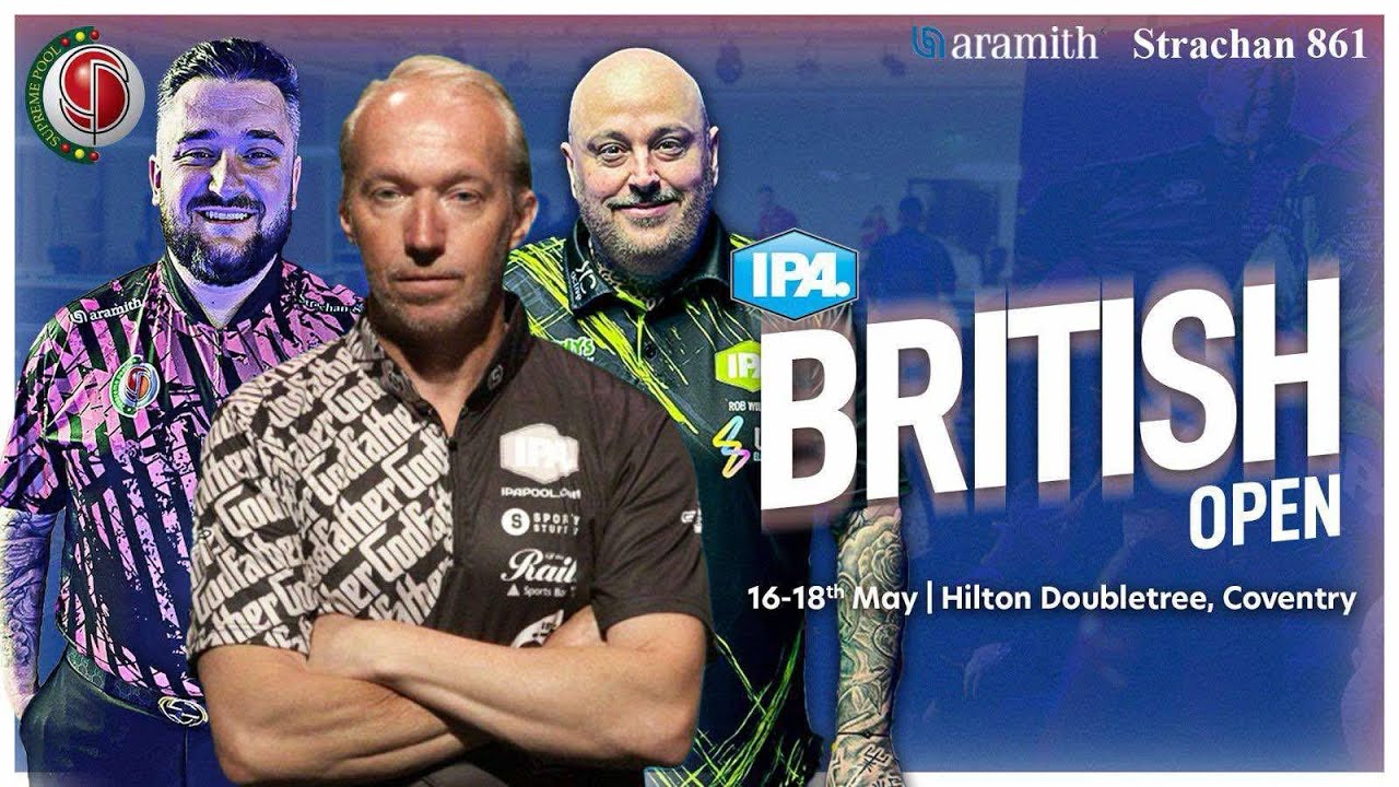 IPA Pool Tour 2 British Professional 2025 - Coventry - Main Table - DAY ...